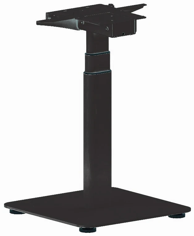 Height Adjustable Single Leg Table - Ideal for Laptop Use