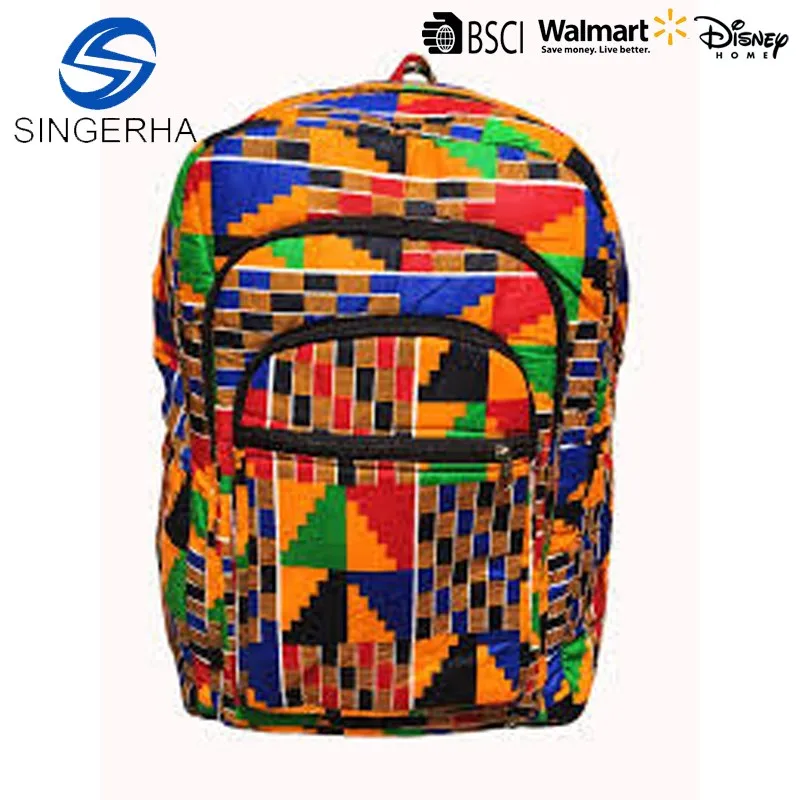 2018 High Quality African Print Backpack - Buy African Print Backpack ...