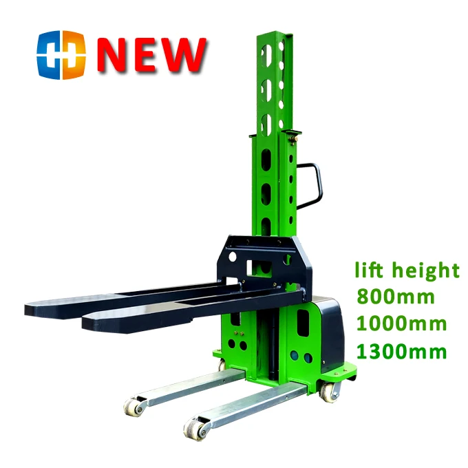 500kgs Self Loading Stacker Self Lift Full Electric Stacker 1000mm ...