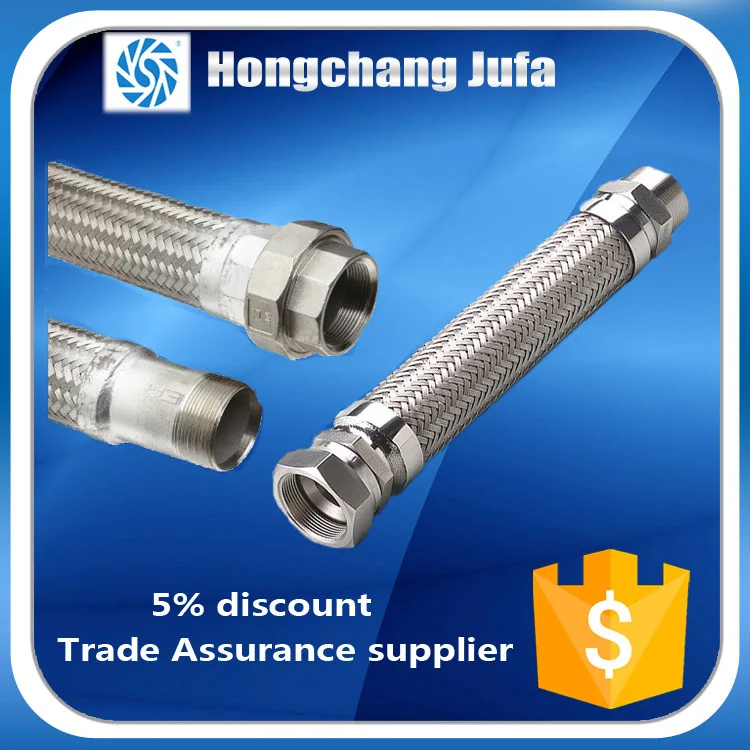Welding Hose Stainless Steel Tube Internal Threaded Flexible Joint ...