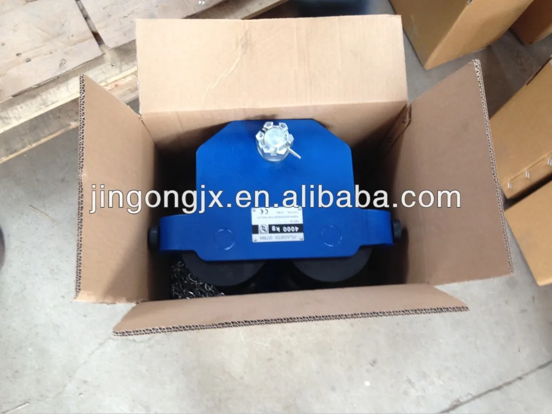 JINGONG Chain Pulley Block Mechanism with Shackle