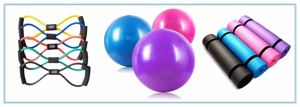 Latex Rubber Yoga Sports Exercise Stretch Resistance Elastic Stretch ...