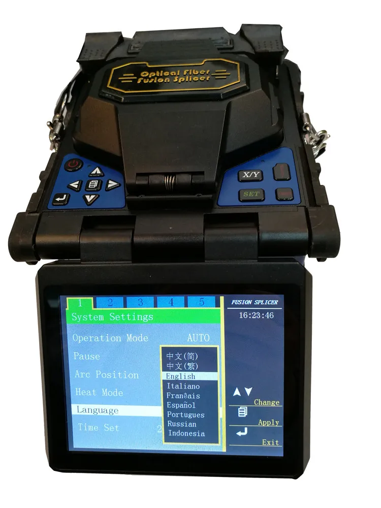 Ftth Small Size High Precision Optic Fiber Joint Machine With Dual ...