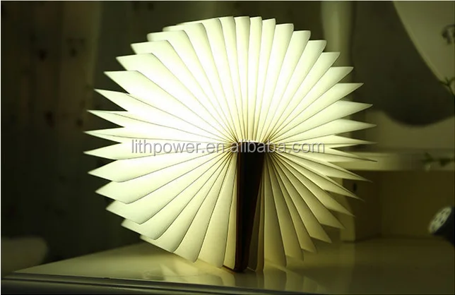 Innovative Product Led Book Shpaped Light With Leather Cover - Buy Led ...