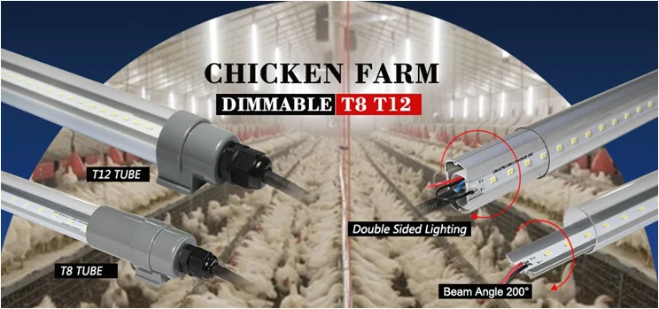 T12 25w High Lumen Broiler Poultry Led,Broiler Chicken Lighting ...