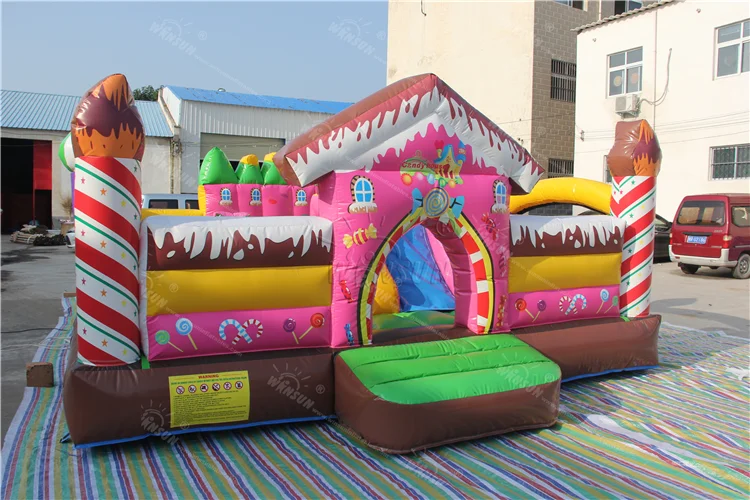 Lovely Candy House Inflatable Sweet Jumping Castle For Kids - Buy ...