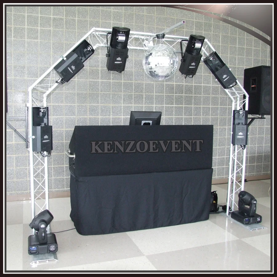 Aluminum Moving Head Lighting Truss Stand Totem Tower - Buy Dj Booth ...
