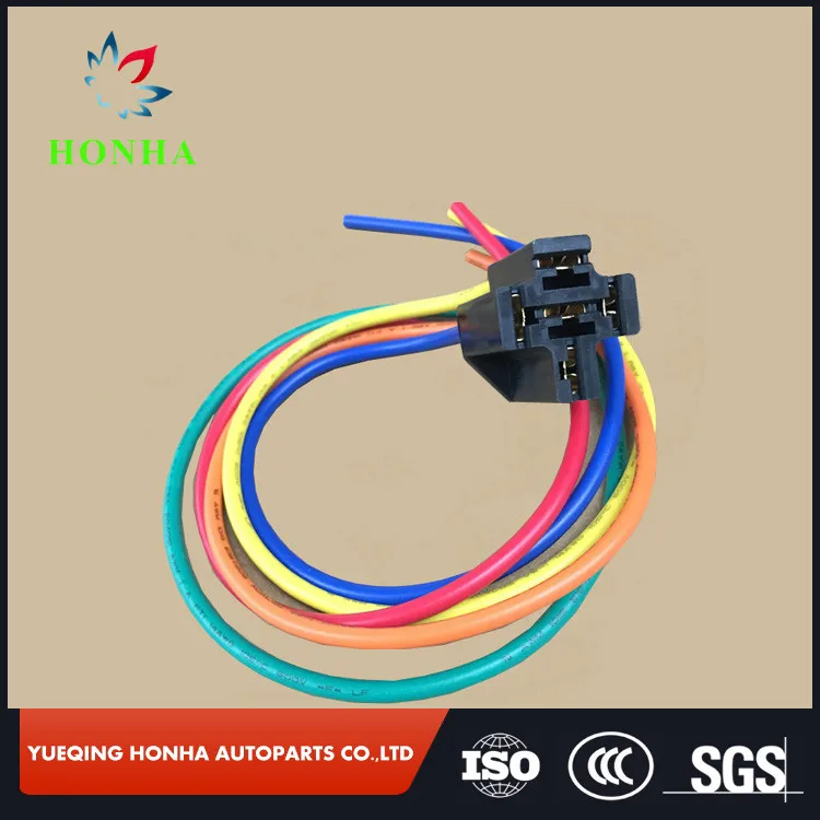 12awg Cable Tyco 3334485007 Relay Socket Wire Harness Cable Assembly ...