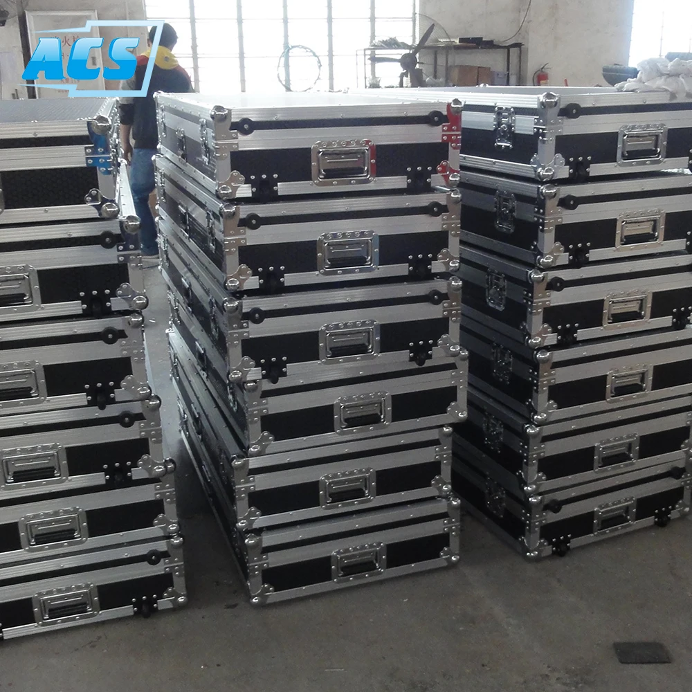 Optional Color Slide Door Rack Flight Case For Exhibition - Buy Power ...