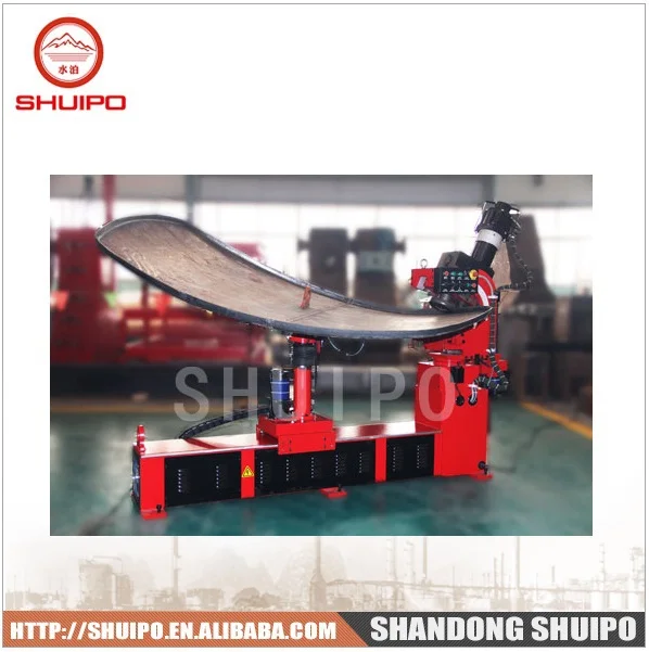 No Template Irregular Dished Head Folding Machine Dish End Flanging ...