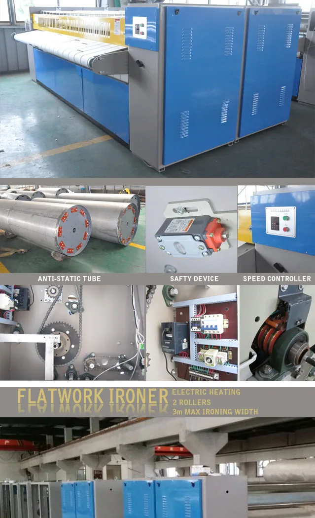 Single/double/triple Rolls Laundry Mangle Ironing Machine For Sale ...