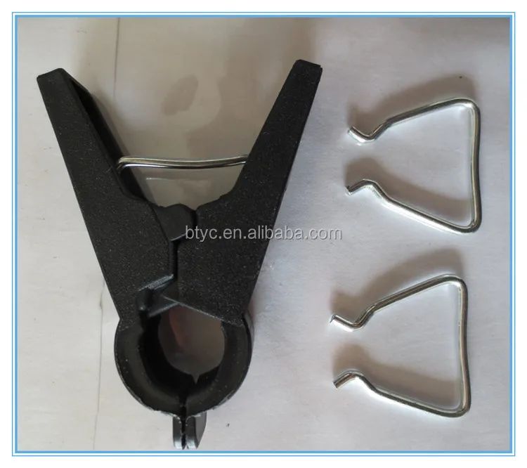 U Shape Spring Clips Flat Clothespin Spring Clips Spring Ring ...