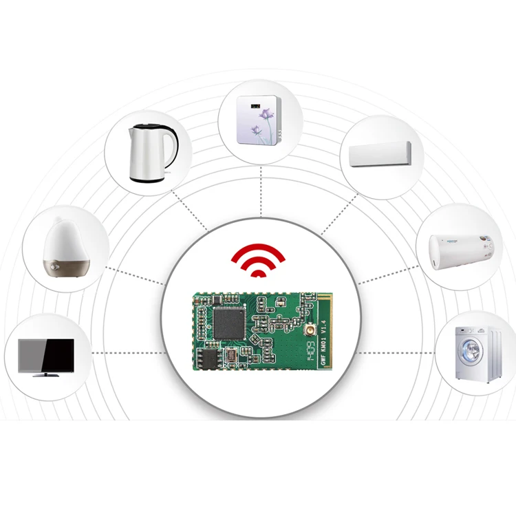 Qca4004 Smart Home Iot Wlan Module With Sdio I2c Uart Gpio Pwm Jtag Usb