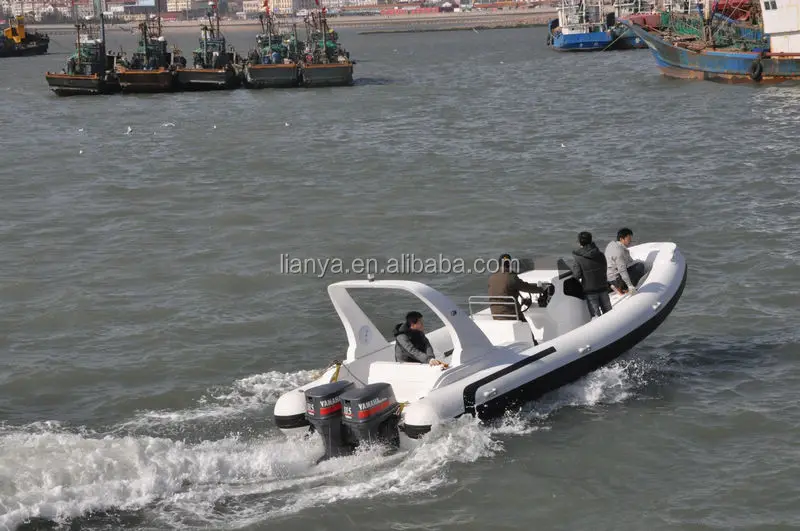 Liya 7.5m Chinese Inflatable Rib Boats - Luxury & Stability
