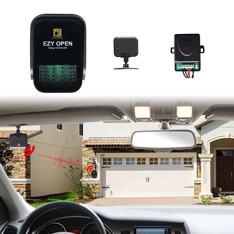 Rfid Ir Card Long Range Reader Of Garage Gate Opener System - Buy ...