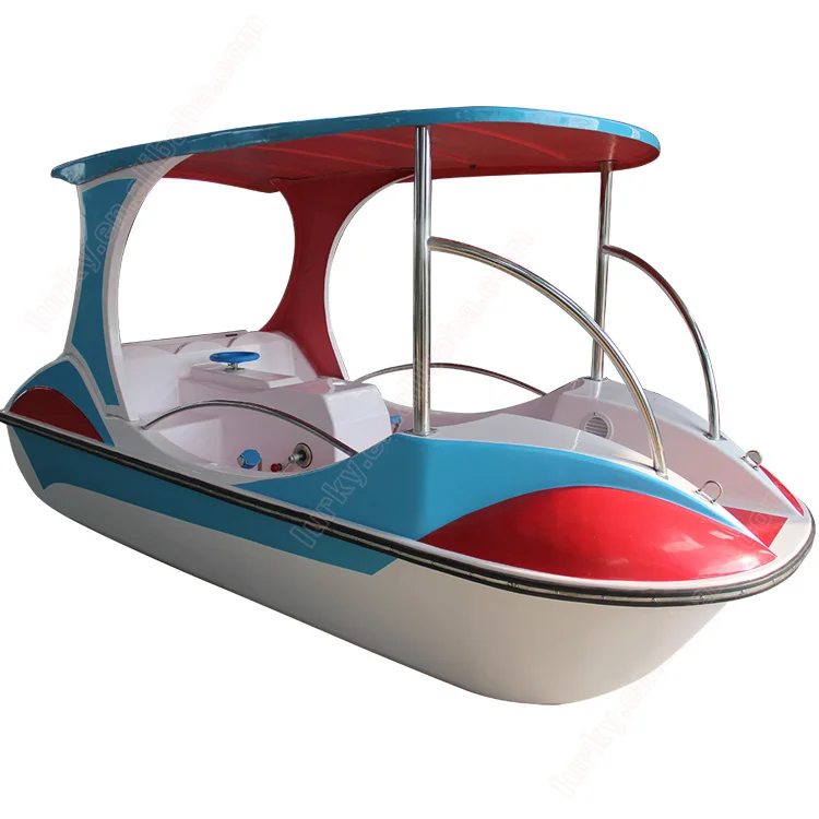 The New Design Water Pedalo Fiberglass Pedal Boat With Self-draining ...