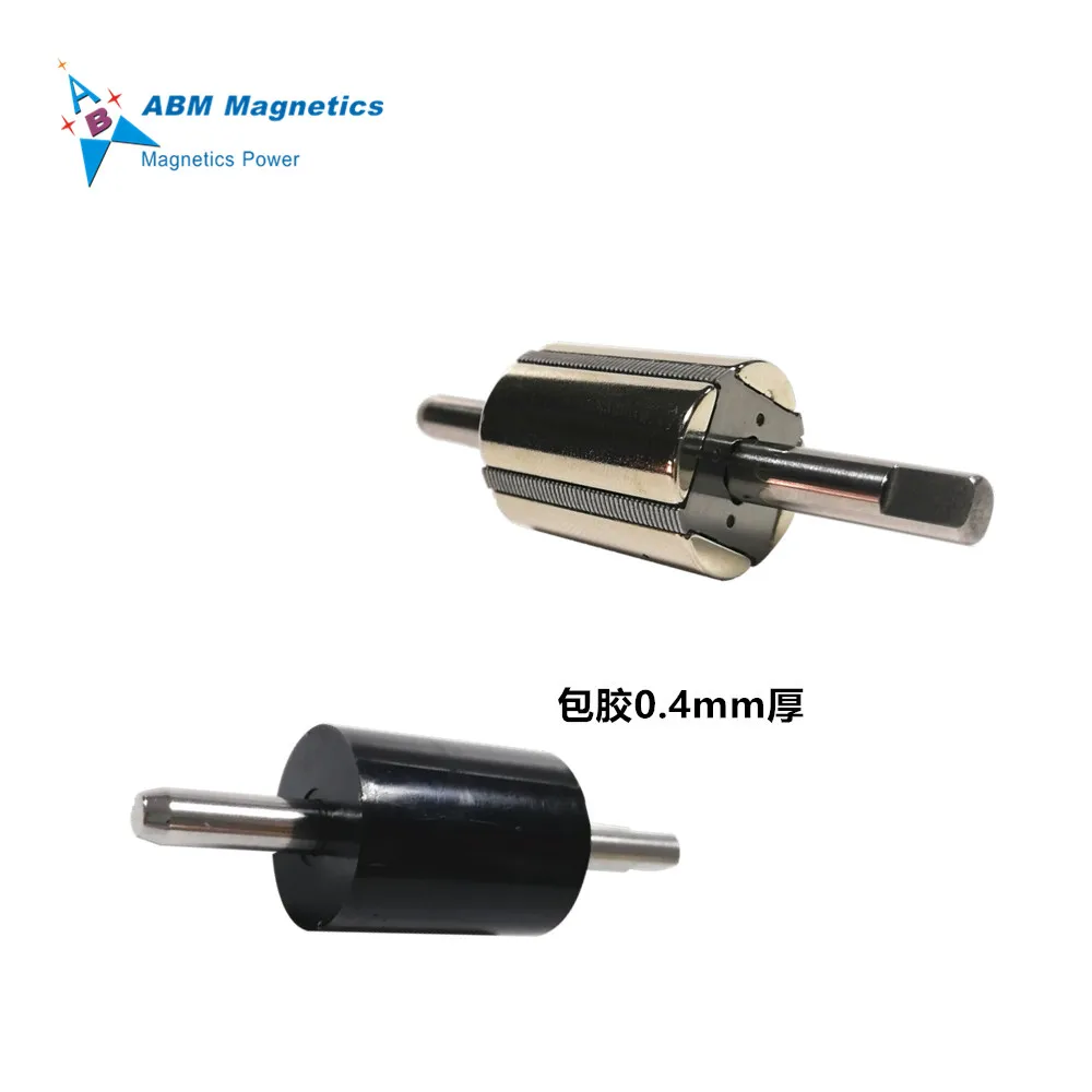 Bearing Shaft Ferrite Magnet Rotor - High Rotation Speed