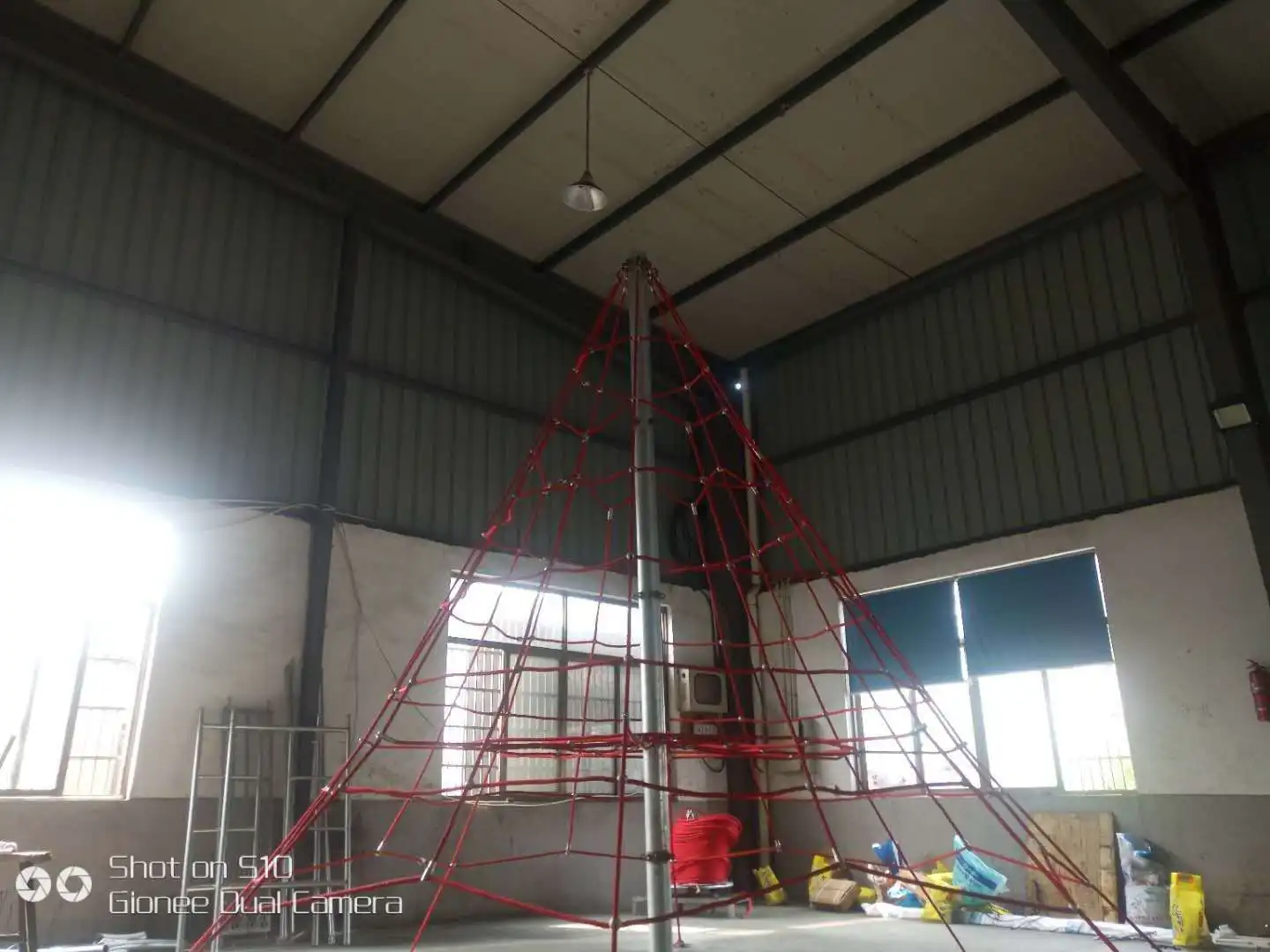 Sidana Kids Active Rope Pyramid Climbing Net For Amusement Theme Park ...