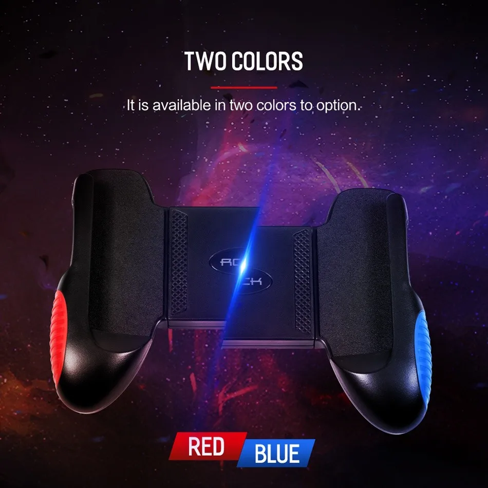 Rock Portable gaming non-slip gamepad mobile phone Game hand Grip ...