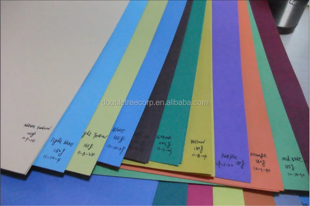 Color Card Paper Manila Board/color Bristol Board/color Cardboard - Buy ...