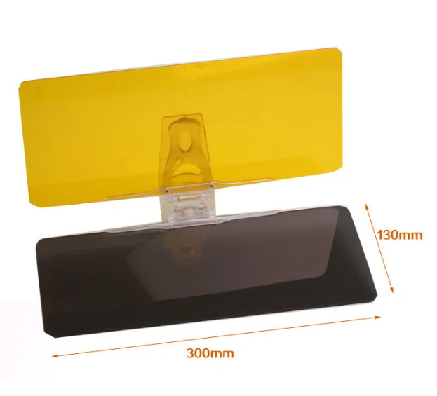 Anti-glare Blocker Uv Fold Flip Down Hd Clear View Visor Car Sun Visor ...