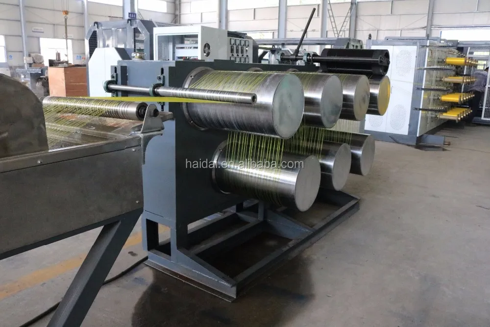 Plástico Rafia Extrusora Maquinaria Para Hacer Cuerda Pp - Buy Alta ...