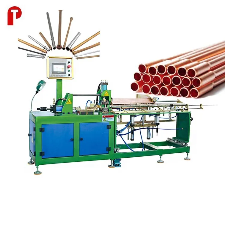 Hydraulic Plc Automatic Stainless Steel Aluminum Copper Tube End ...