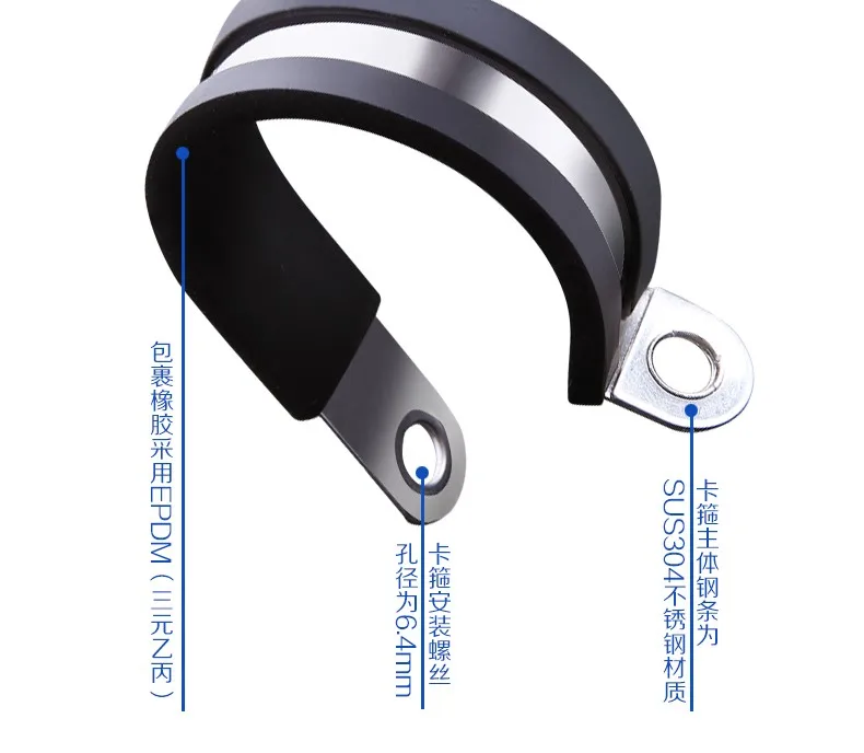 Leinuoer Manufacture R Type Electrical Clamp For Fixed Conduit&cable ...