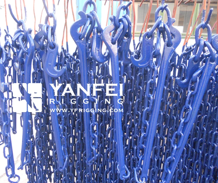 13mm Lashing Chains With 2 C-hooks - Buy Lashing Chain,Lash Chain,13mm ...