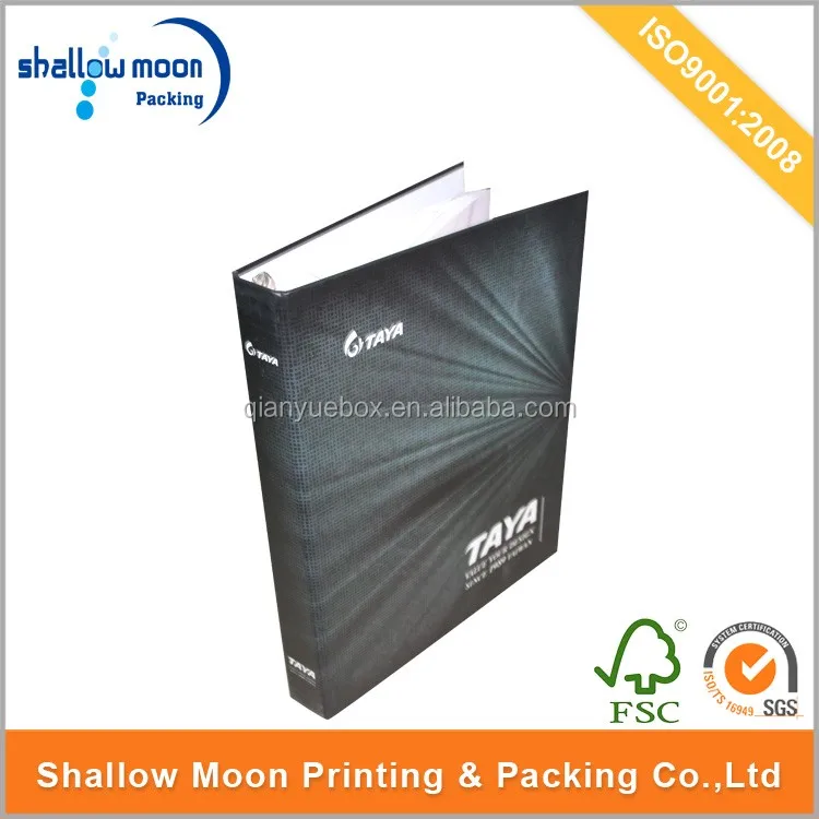 Wholesale Customized Hardcover File Folder With Spring Clip - Buy ...