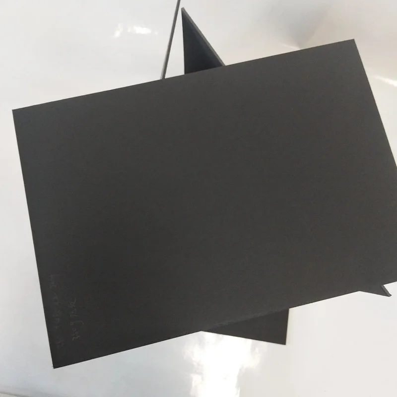 220gsm Black Card Paper Printable Cardboard Sgs Qualified Thick Black ...