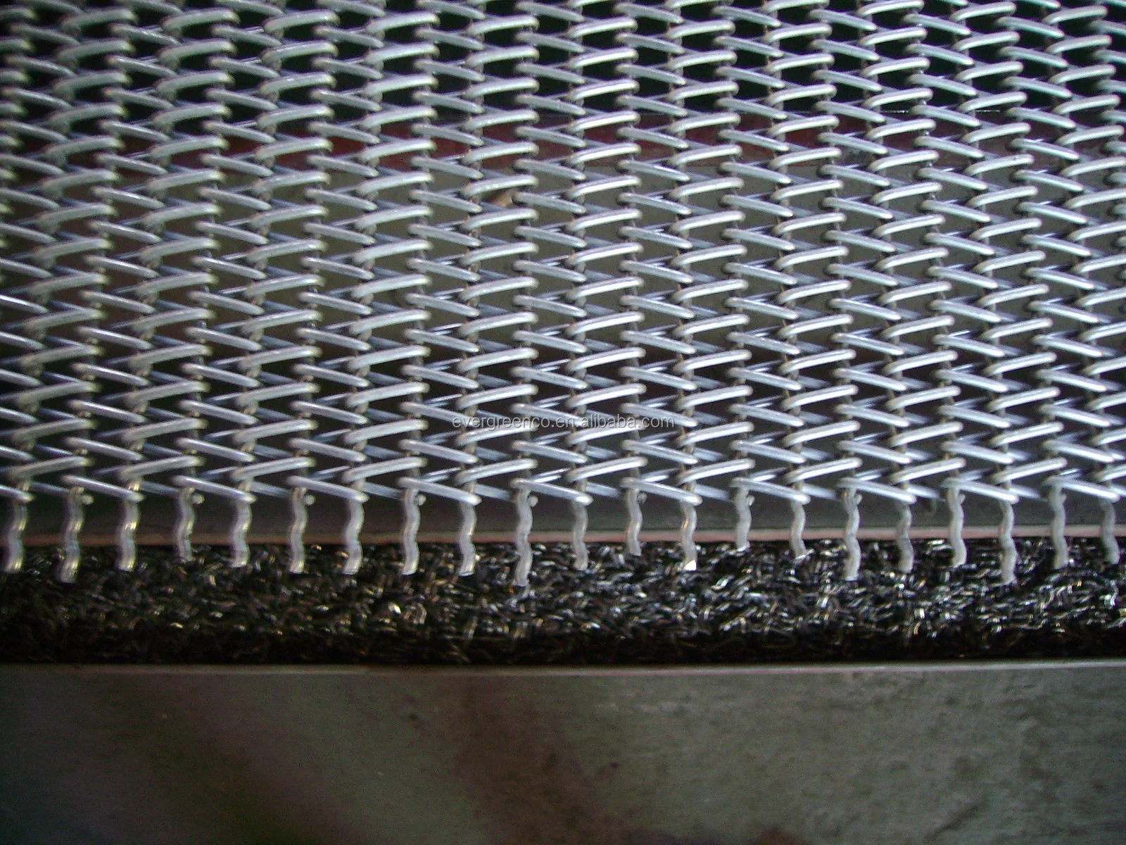 Sus304 410 430 321 316 Conveyor Belt Wire Mesh Belt Annealing Lehr Belt ...