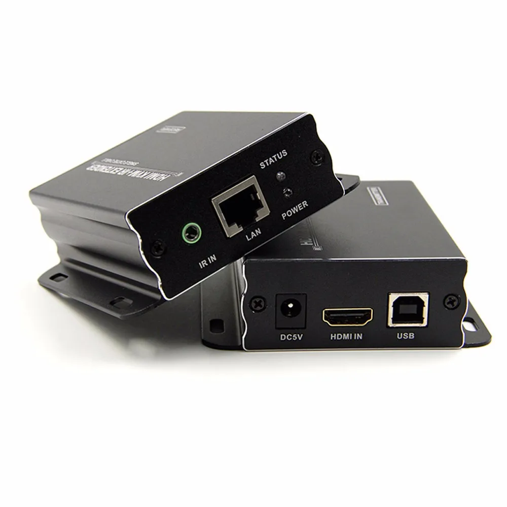 Oem Rx Tx 100m Cctv Video Extender One To Many Usb Lan Kvm Extender Via ...