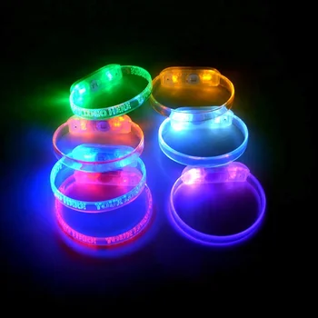 Hot New Design Led Bracelet Light Wristband Glow Bracelet Light Up ...