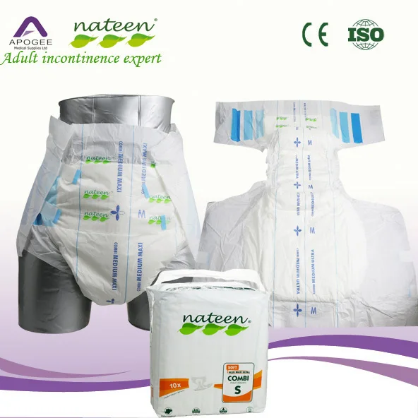 Nateen Brand Adult Diaper Pants - Buy Adult Incontinence Diaper,New ...
