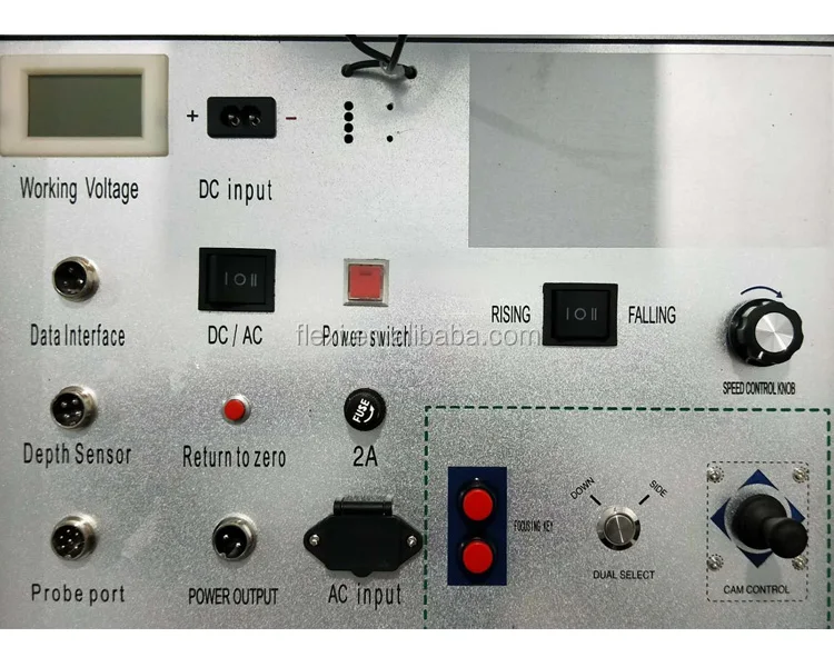 Downhole Video Camera With Dual Borehole Camera Electric Winch FLX ...