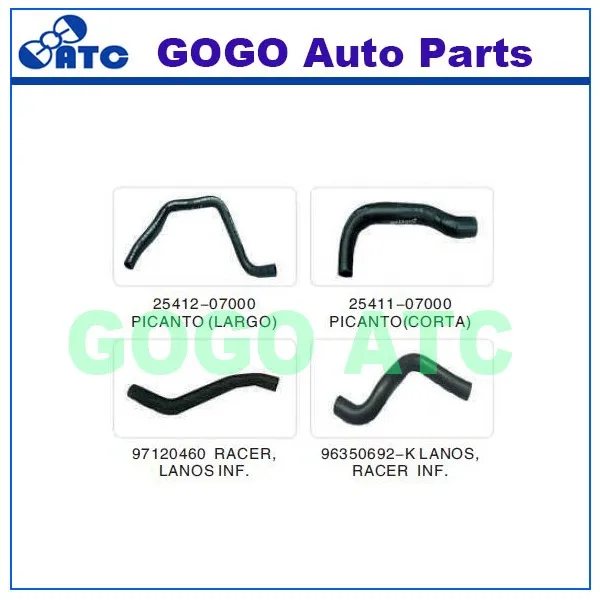 散热器冷却液软管k Ia Picanto Oem 97120460 25411-07000 25412-07000 - Buy ...