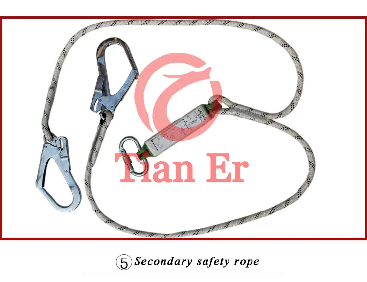 Lineman Climbing Belt - Full Body Safety with Double Lanyard