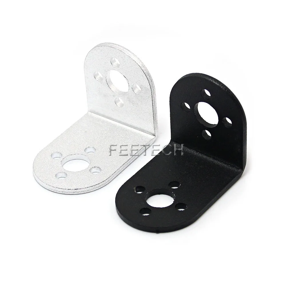 Robot Servo Bracket Aluminum L Type Mount Joint Diy Robot Arm - Buy ...