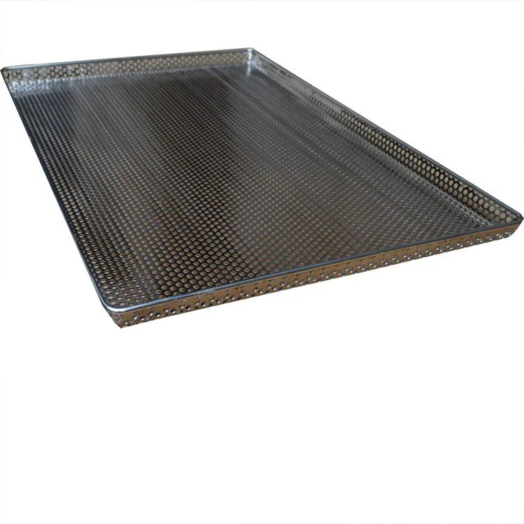 600*400mm Stainless Steel Perforated Metal Mesh Bakery Freezer Tray ...