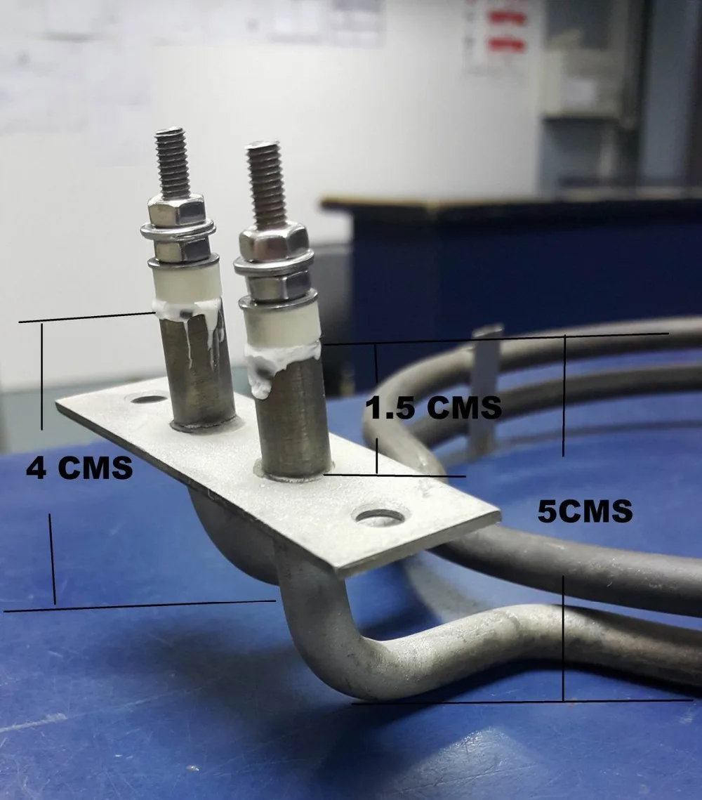 Ce Certification 2000w 230v Coil Tubular Heating Element - Buy Tubular ...