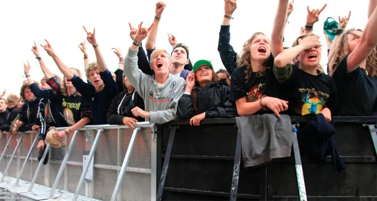 Aluminium Anti Break Through Barricade Mojo Barrier For Concert - Buy ...