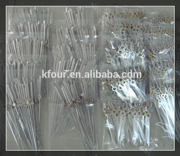 Aluminum Extra Long Clock Hands by KFOUR - Perfect for Wall Clocks