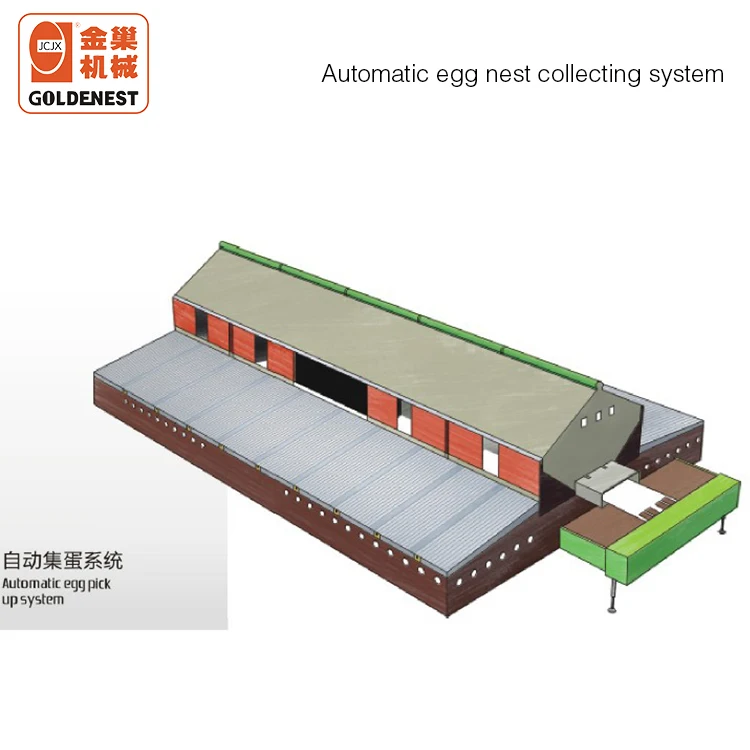 Poultry Farming Automatic Single Side And Double Side Egg Nest Box ...