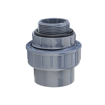 Pn10 Pn16 Pvc Blue Union Coupling,Pvc Threaded Union Connector - Buy 1 ...