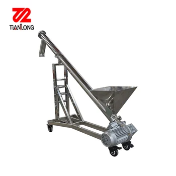 Food Small Grain Augers Inclined Auger Conveyor - Buy Small Grain ...