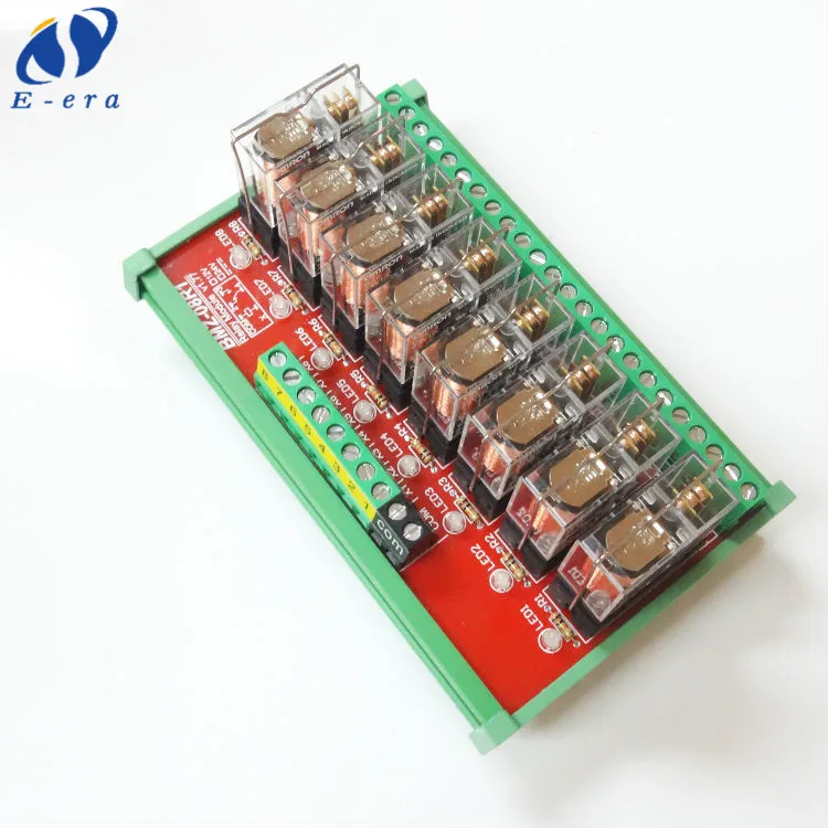 8 Channel Relay Module Dc24v Plc Control Mcu Microcontroller ...