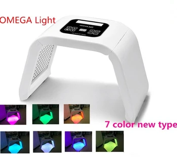 7 Color Omega Light Pdt Led Face Light Therapy Machine - Buy Led Face ...