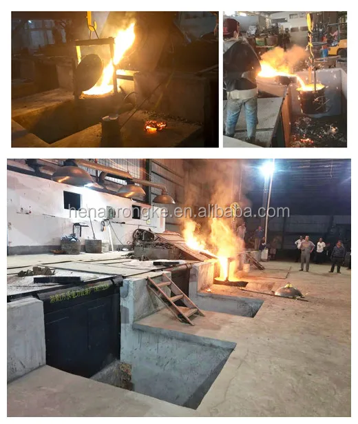1ton Zinc Melting Induction Furnace for Strip Galvanizing