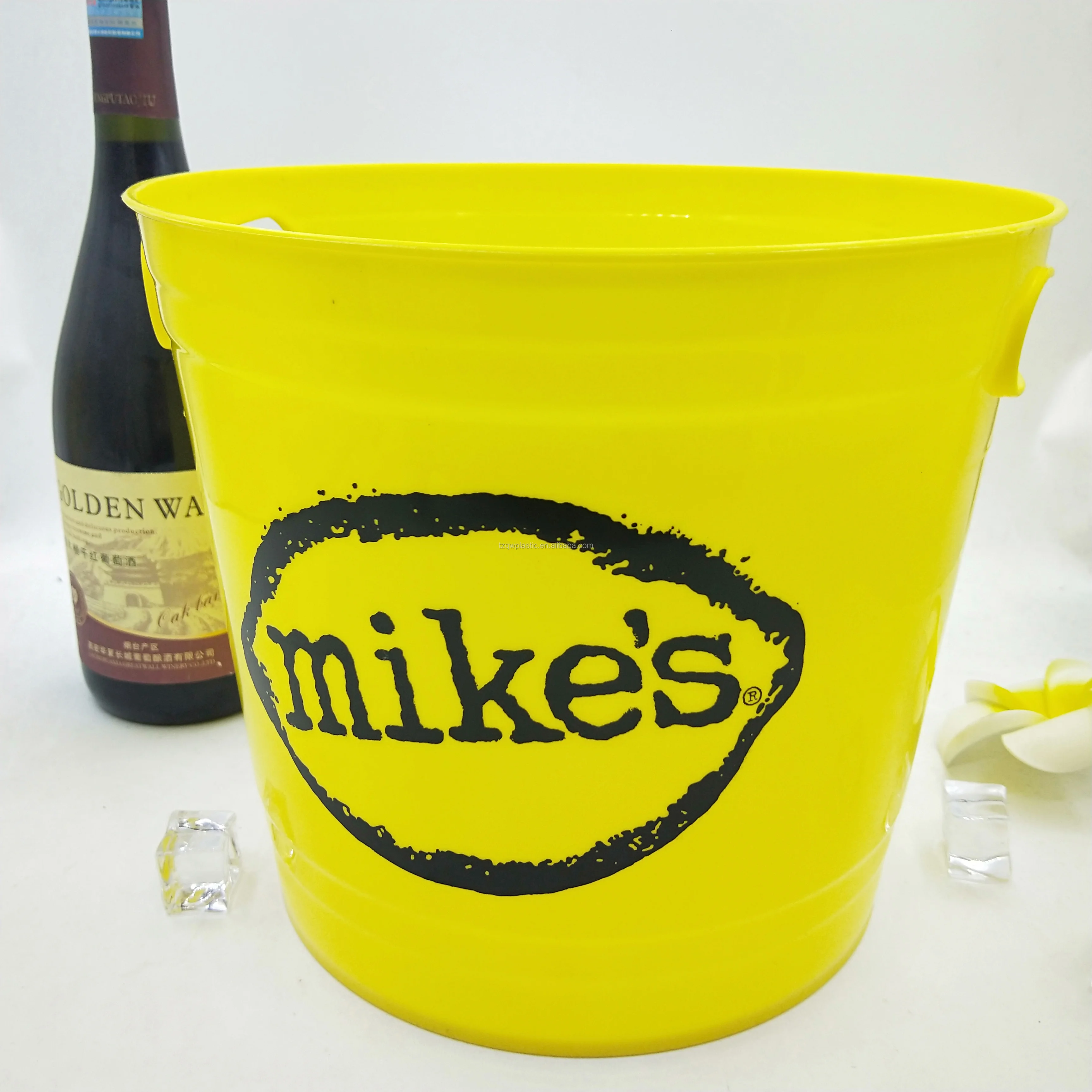 6L Plastic Beer Ice Bucket - Eco-Friendly & Sustainable